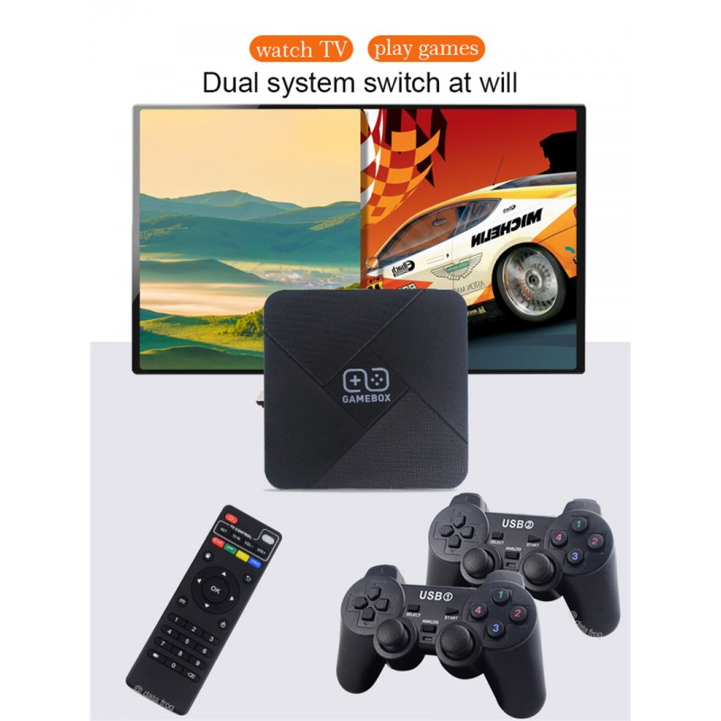 XS-5600 HD Video Game Console Built in 5600 Classic Games Android TV Box